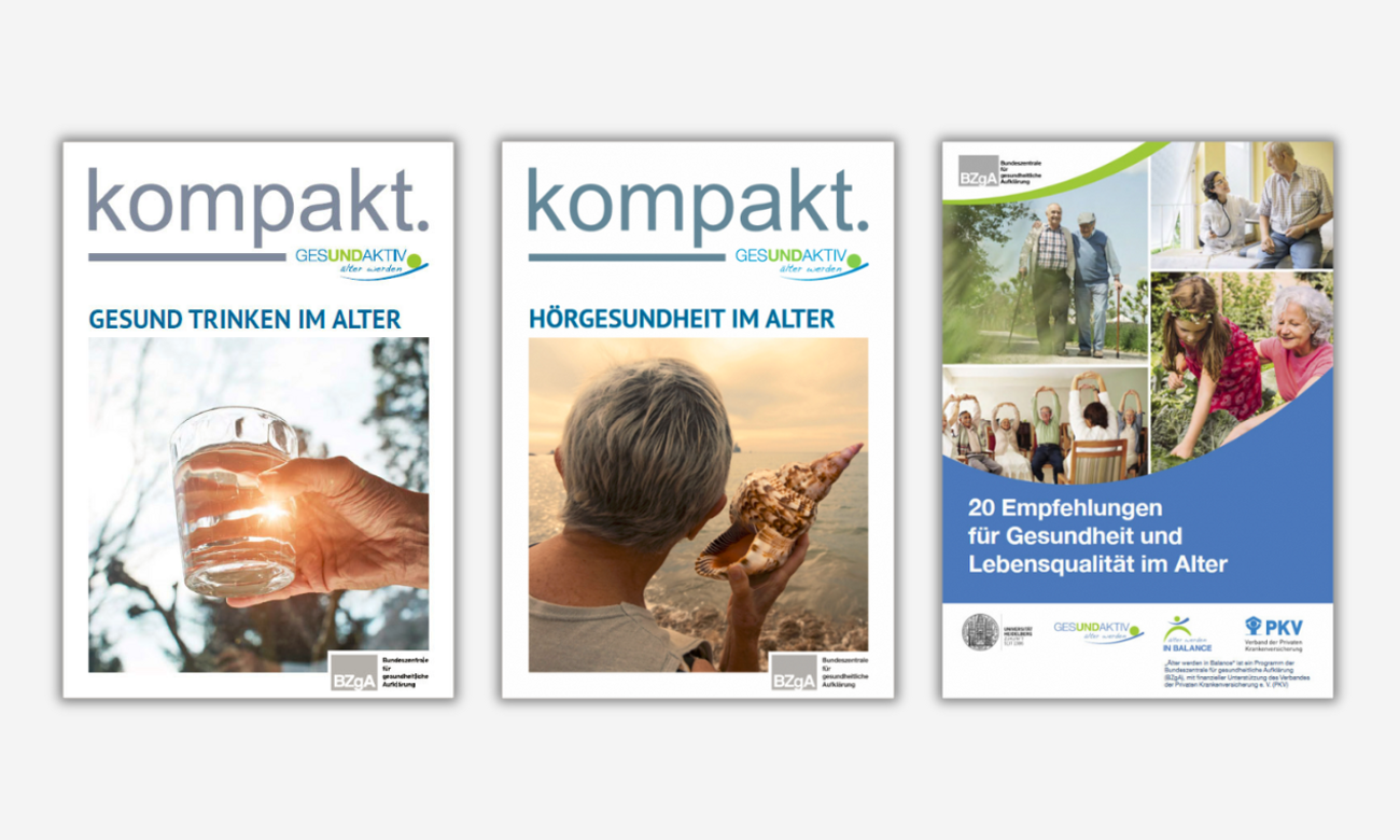 Gesund aktiv älter werden: Gesundheitsthemen