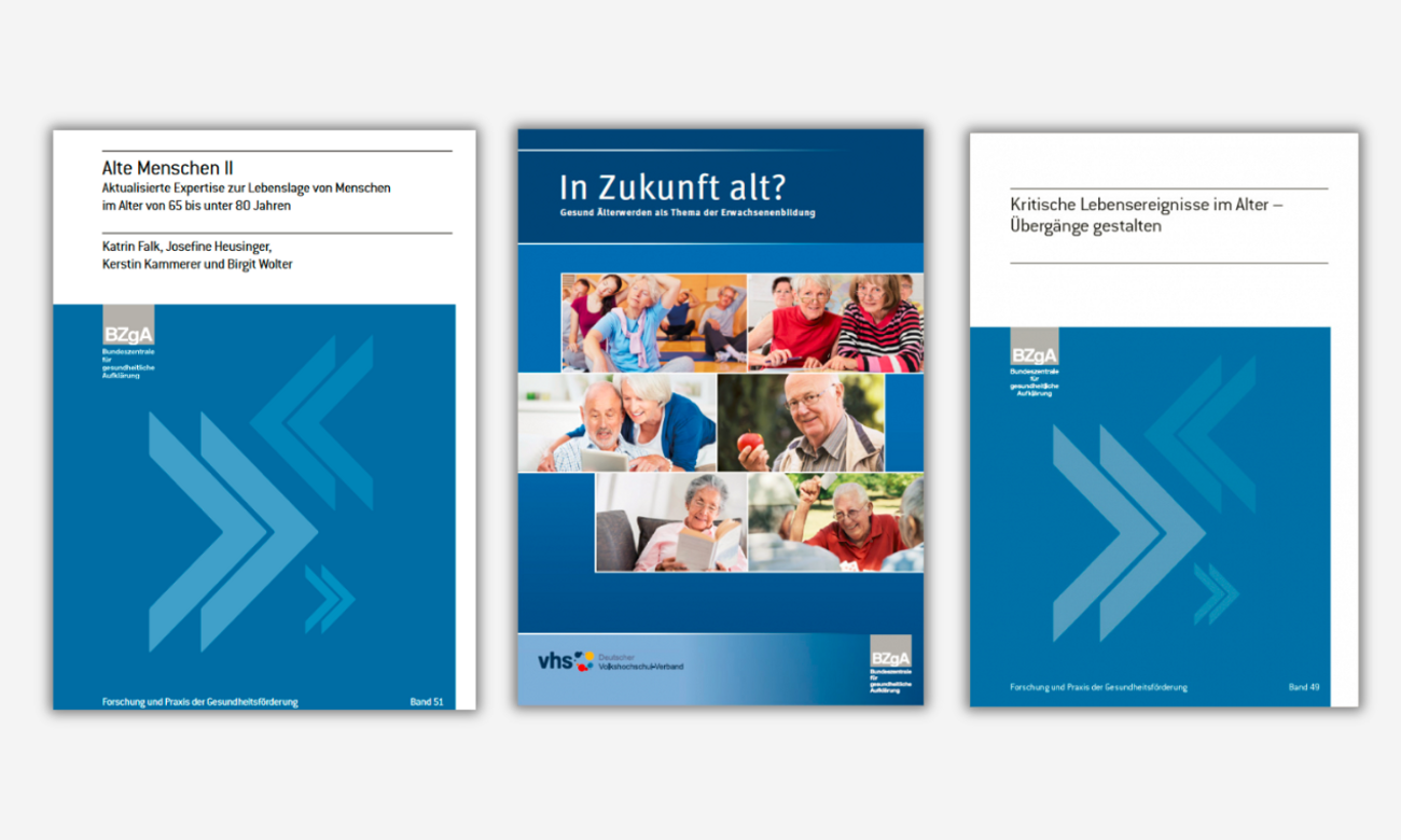 Gesund aktiv älter werden: Fachinformationen